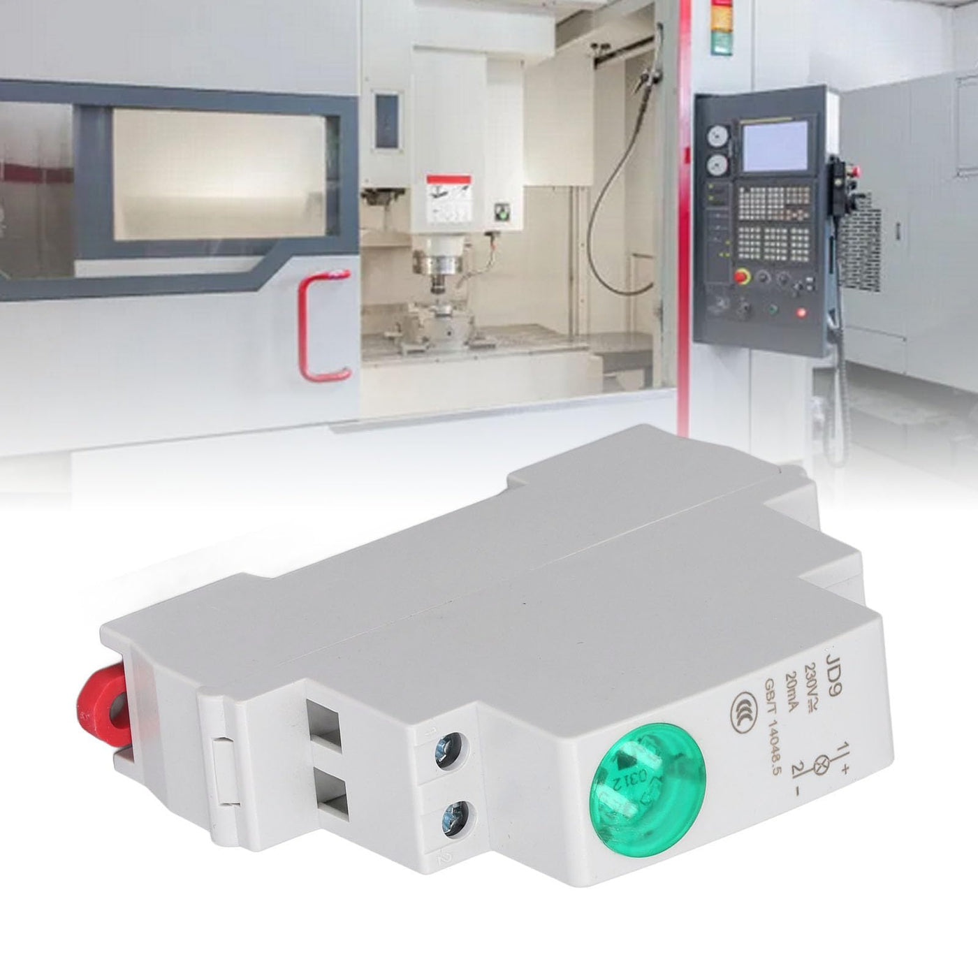 Industrial Indicator Light, DIN Rail Mount, LED Indicator Light ...