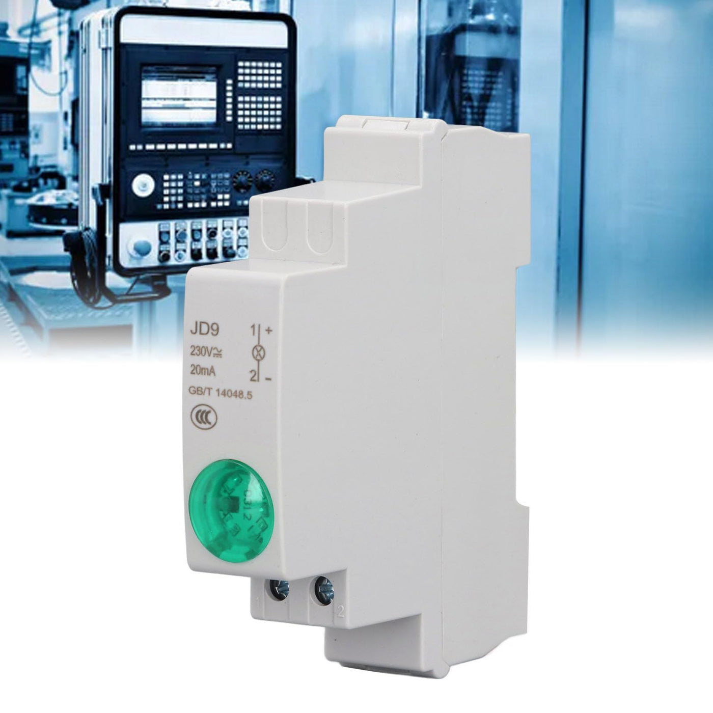 Industrial Indicator Light, DIN Rail Mount, LED Indicator Light ...